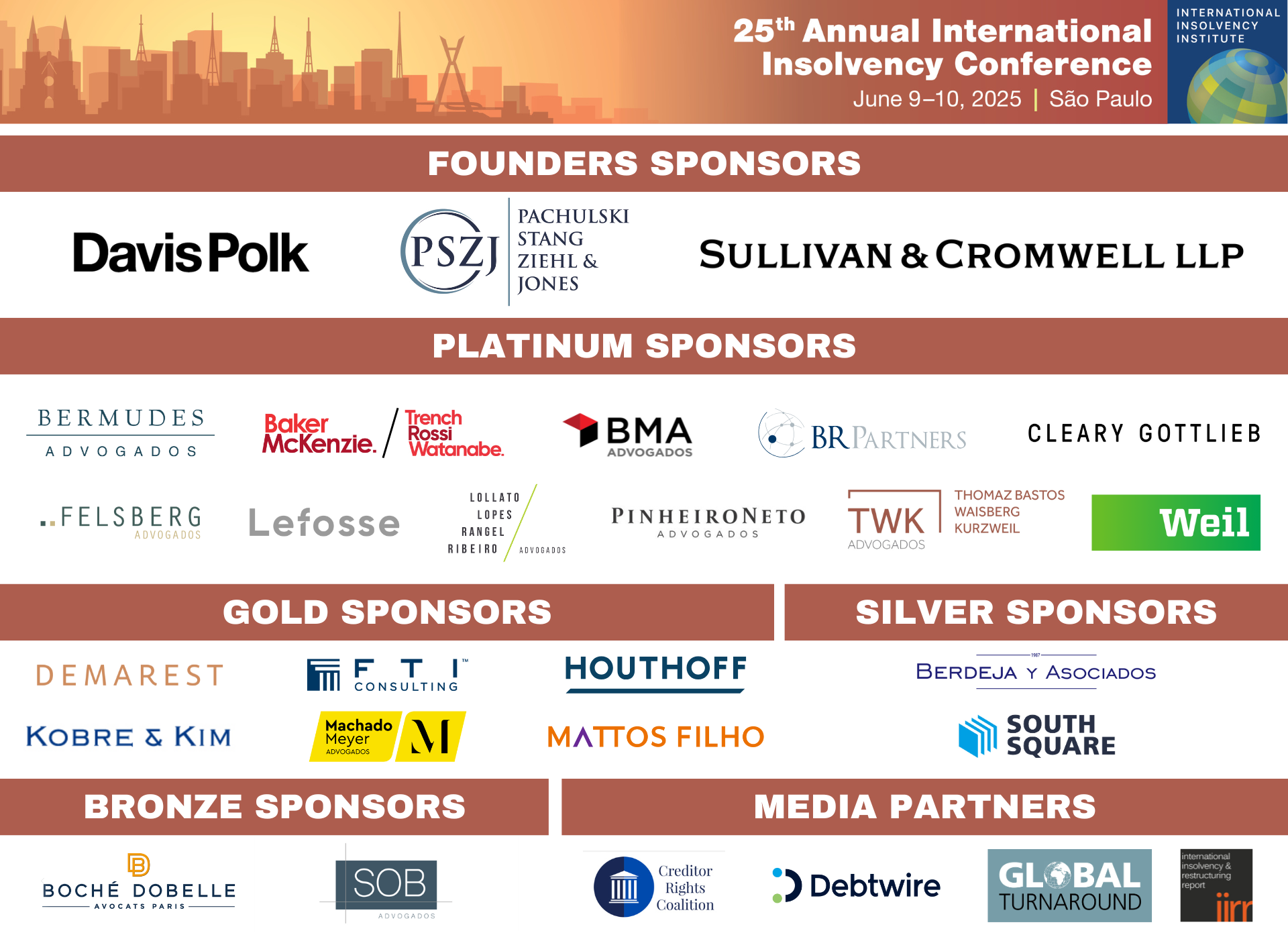 25th Annual Conference | International Insolvency Institute
