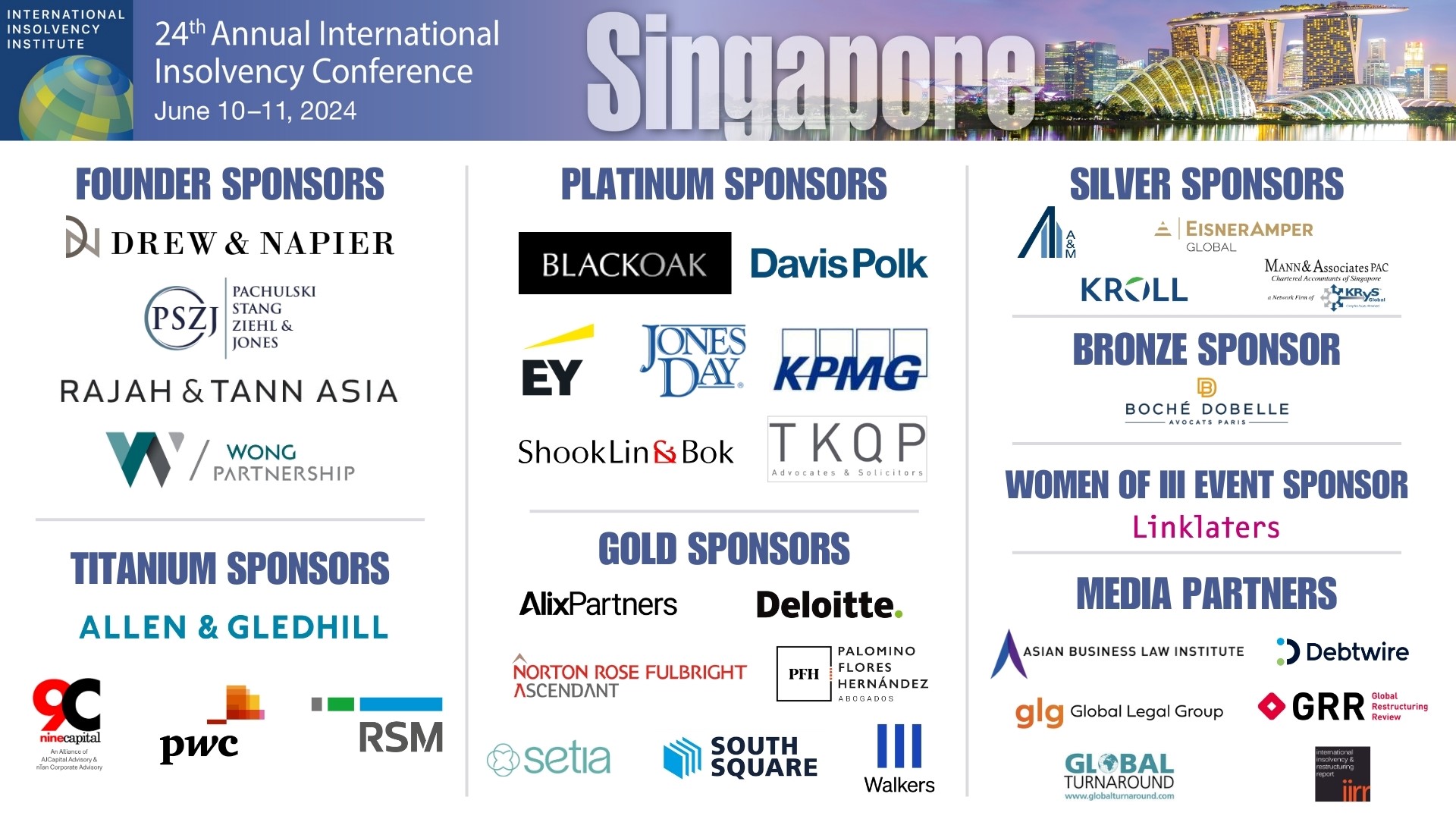 24th Annual Conference | International Insolvency Institute